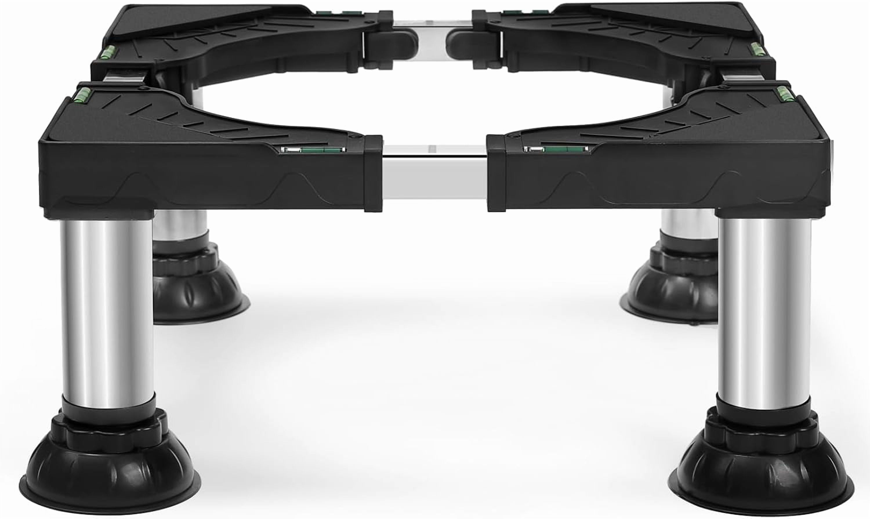 Mini Fridge Stand Height 7"-8.4" Adjustable Washer and Dryer Stand with ...