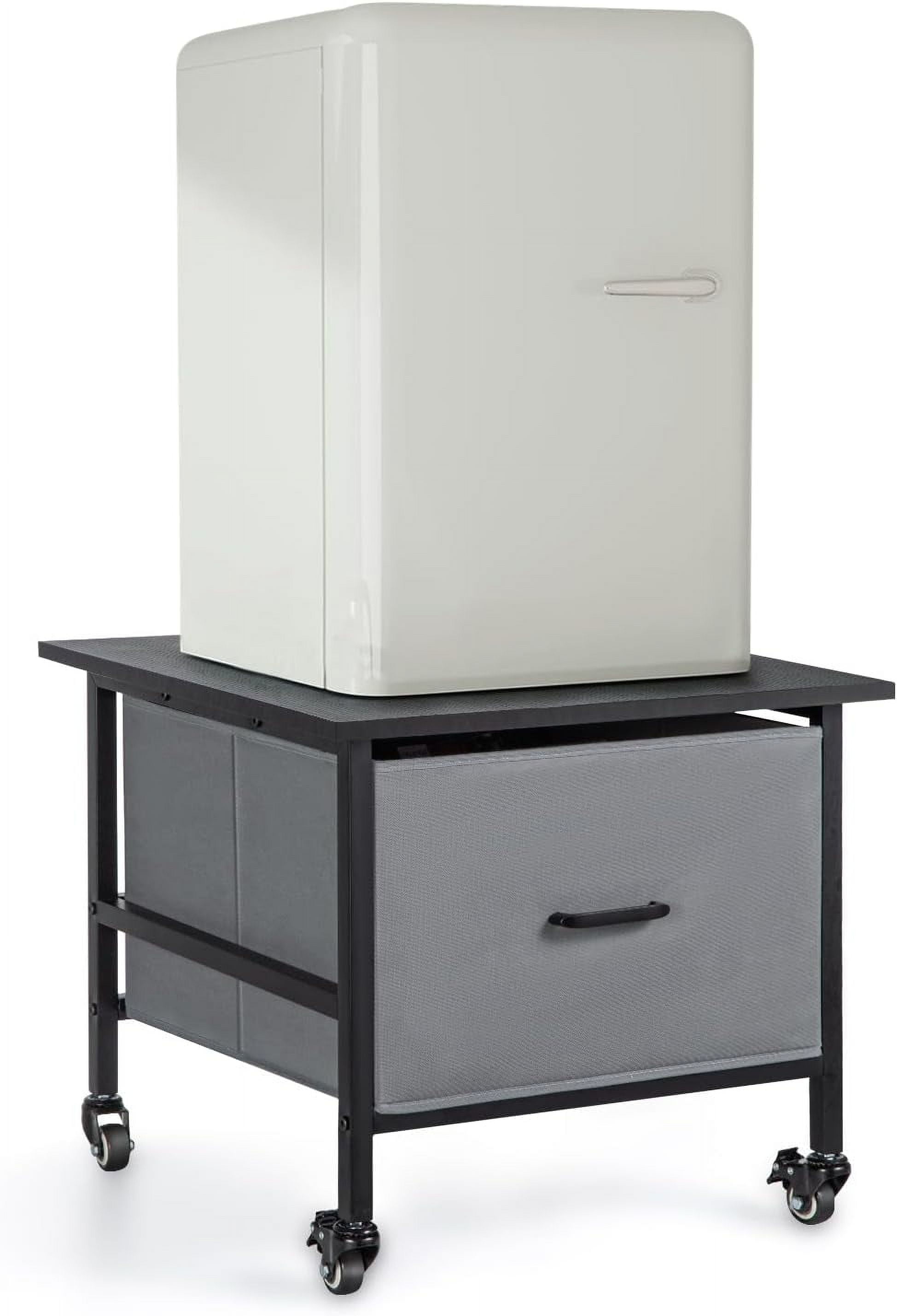 Mini Fridge Stand,Mini Fridge Stand with Storage(Holds up to 180 lbs),1 ...