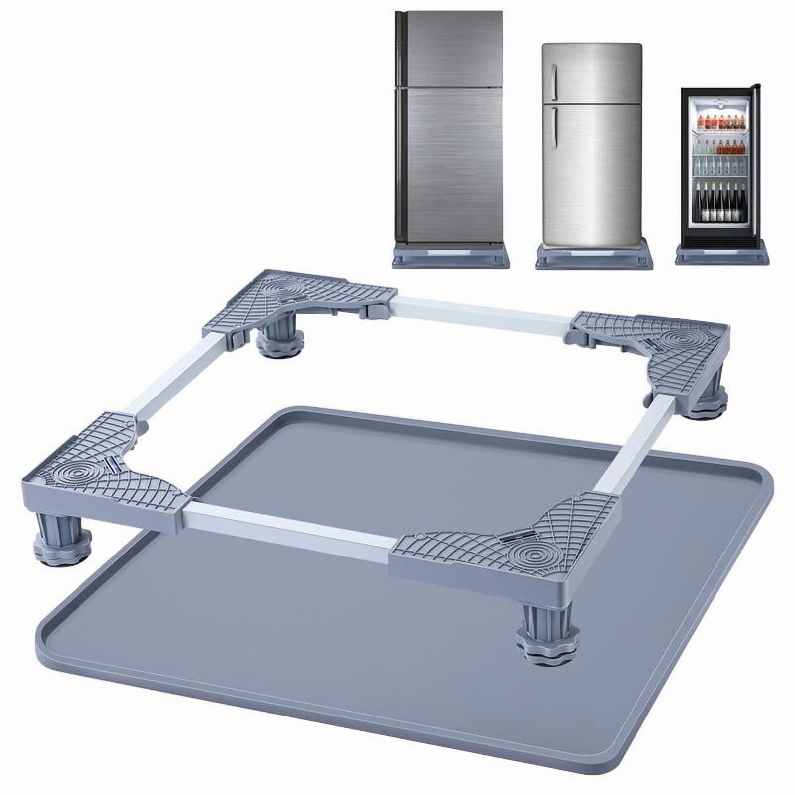 Mini Fridge Stand with Silicone Drip Tray, Universal Stand Base ...