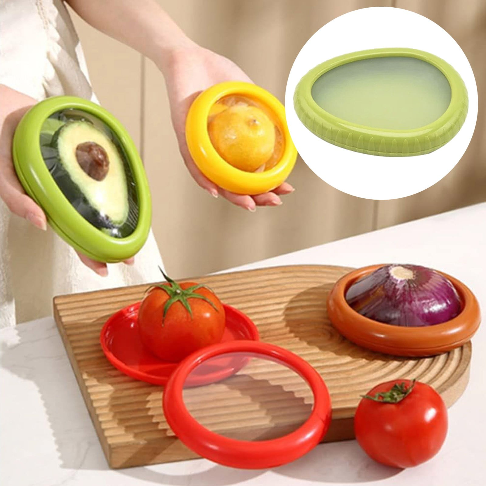 Mini Fridge Storage Solution Silicone Film Sealed Food Container For ...