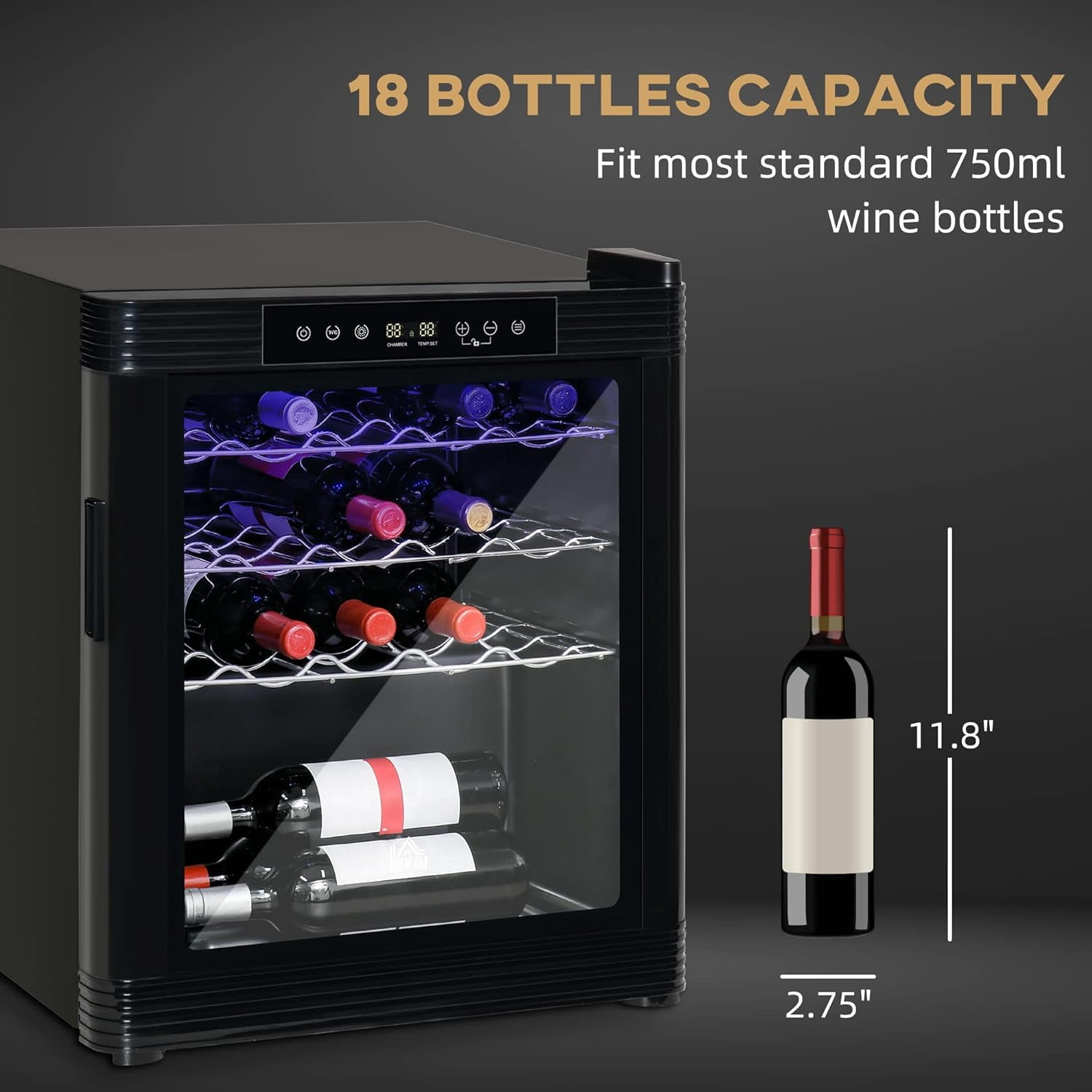 Mini Fridge Wine Cellar - Walmart.com