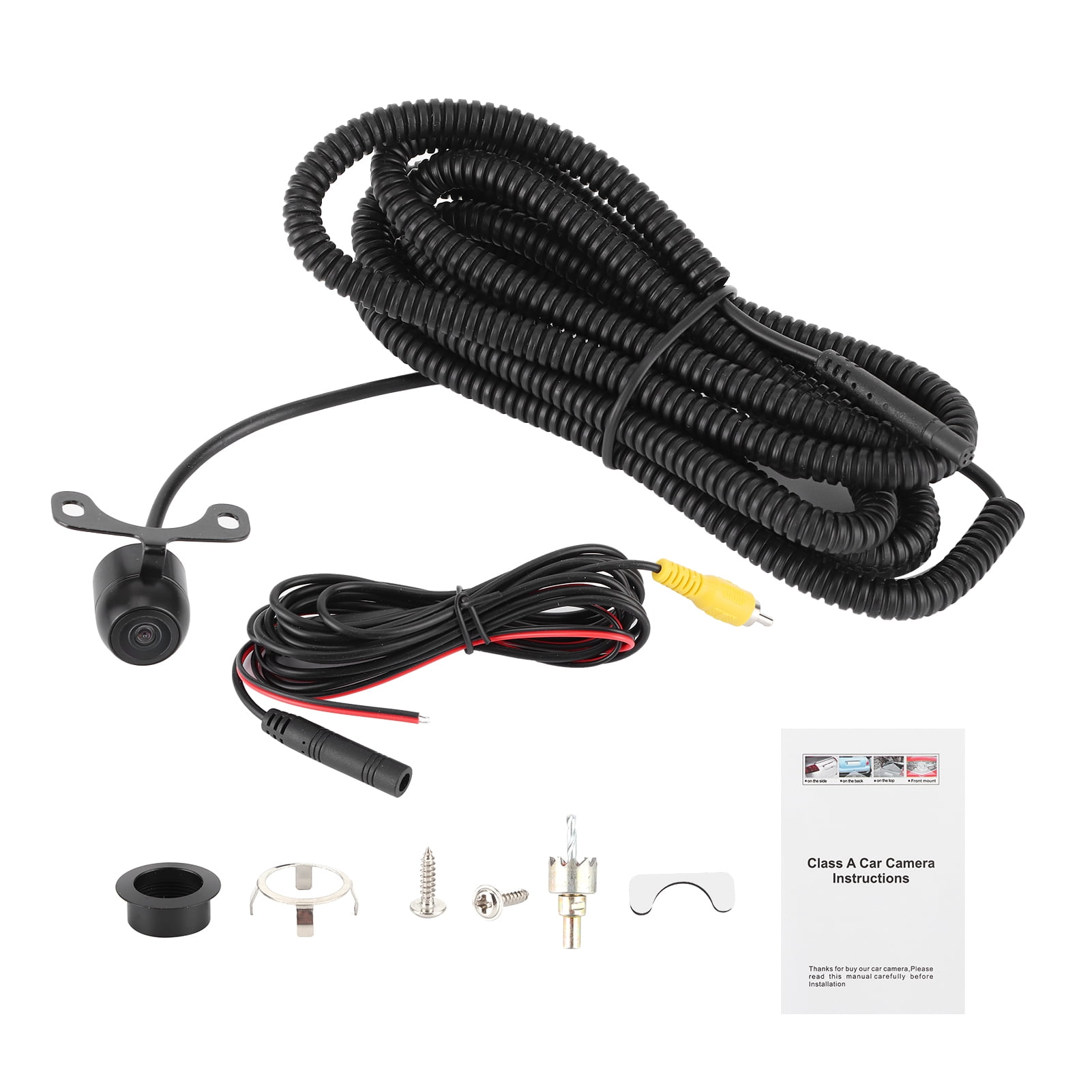 Mini Front View Camera Universal CCD Image Sensor Night Vision ...