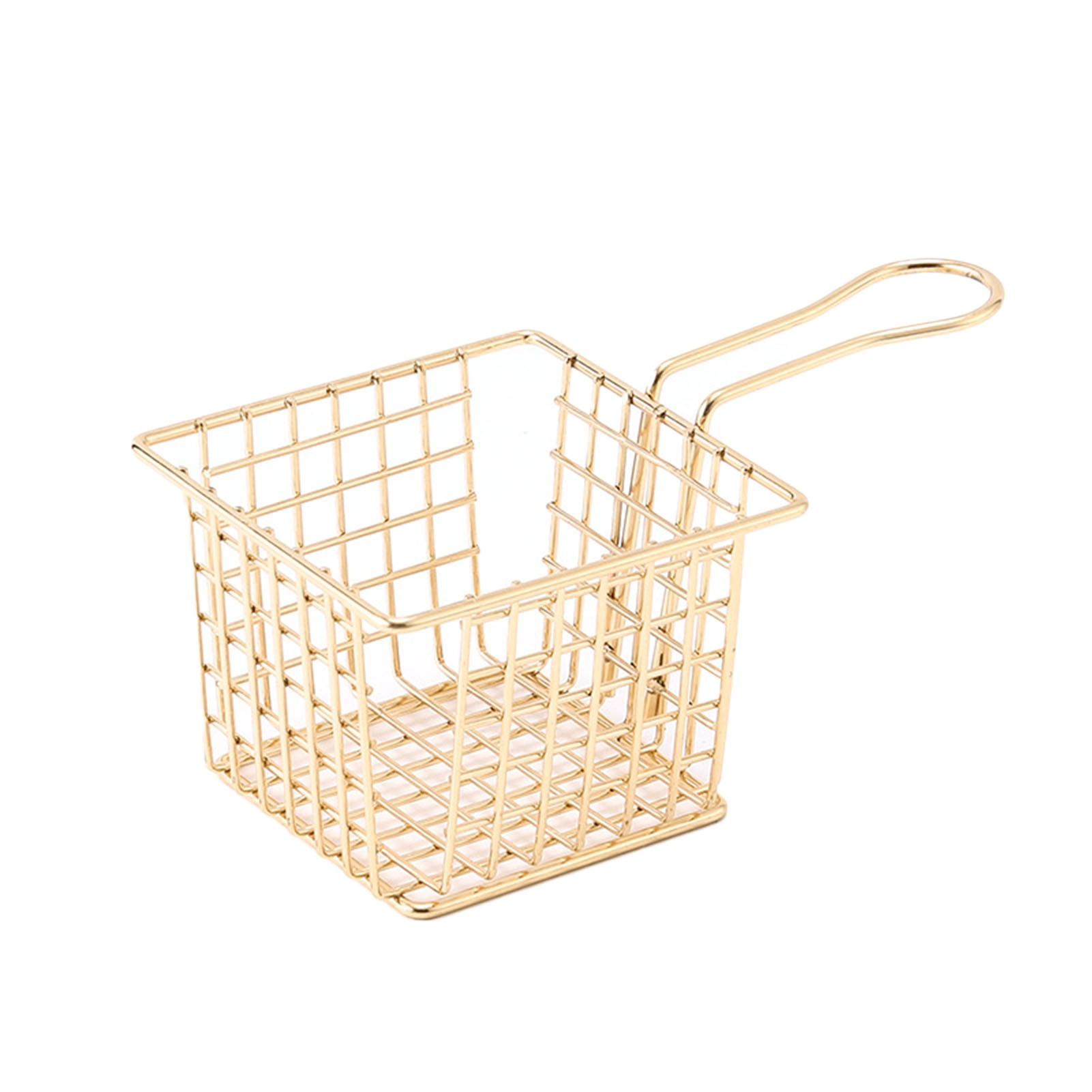 Mini Fry Basket, Chrome-Plated Steel, Sturdy & Stylish, Perfect for ...
