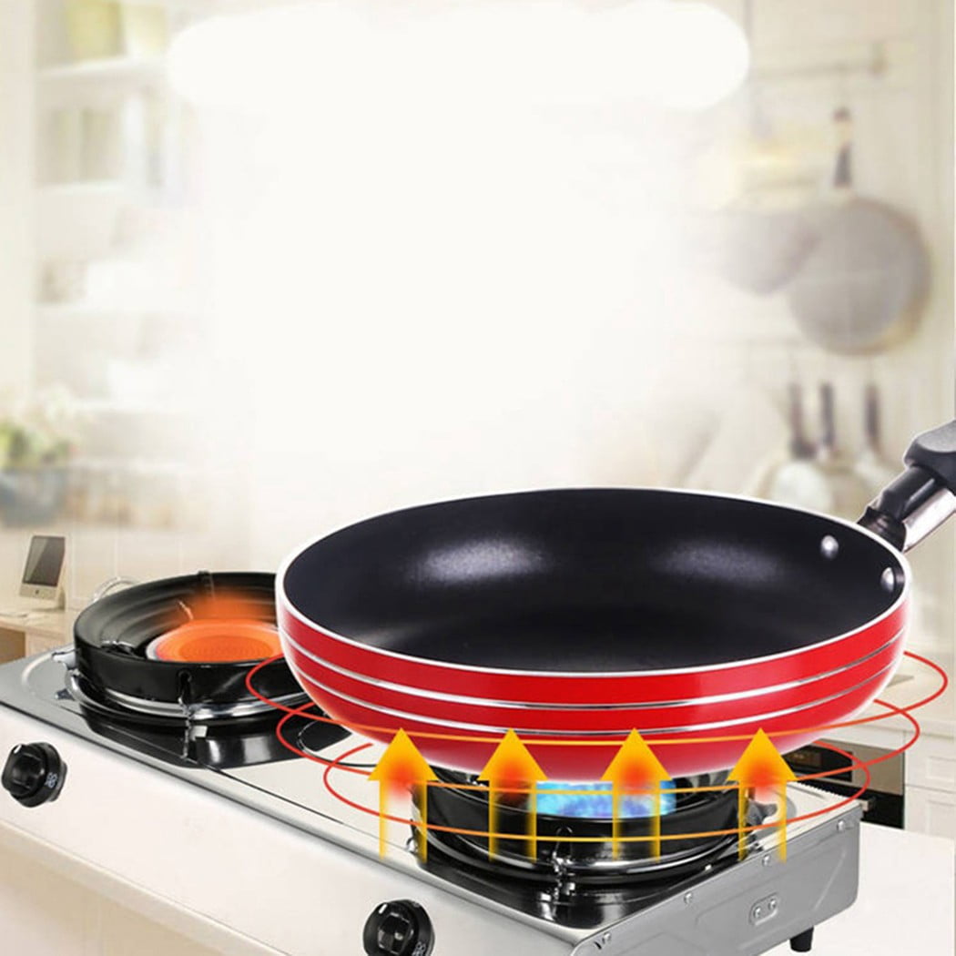 Mini Frying Pan Non-Stick Steel Frypan Pot Saucepan Random Color for ...