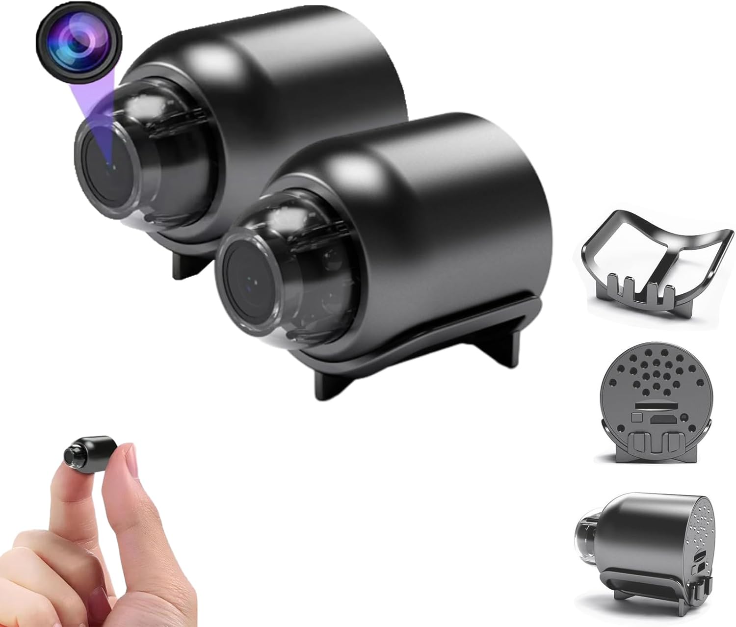 Mini Full HD 4k Security Camera Topmartaz Mini 4g Wireless WiFi Camera ...