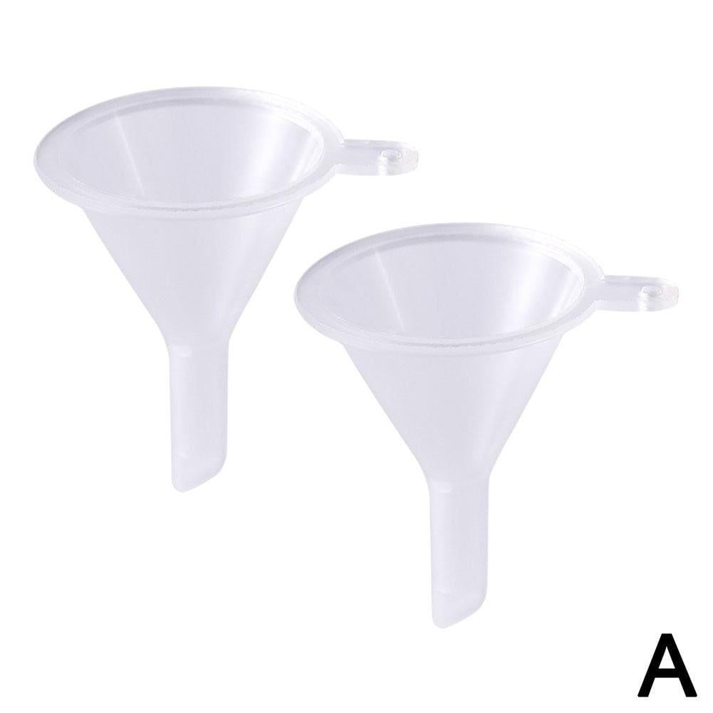 Mini Funnel Clear Plastic Funnels, Cosmetic Dispenser Funnel, Mini ...