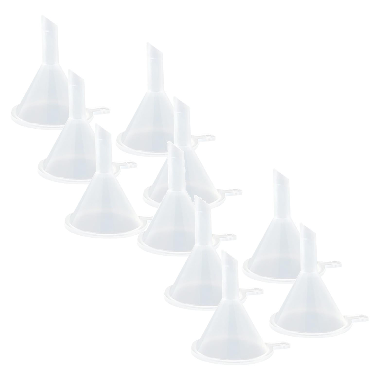 Mini Funnel Small Plastic Funnel 10-Pack for Lab Bottles.Sand Art ...