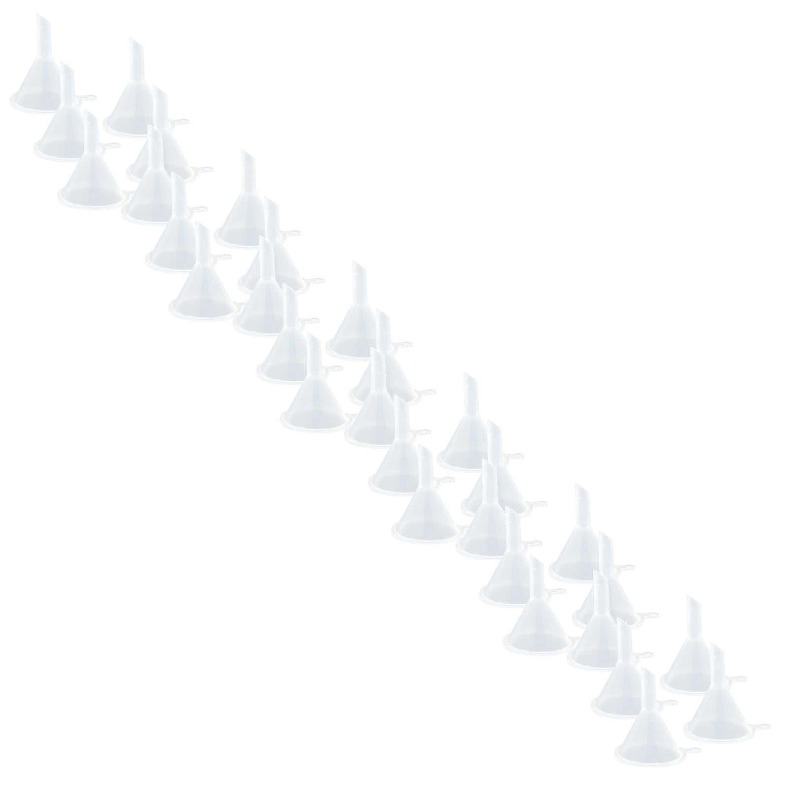 Mini Funnel Small Plastic Funnel 30-Pack for Lab Bottles.Sand Art ...