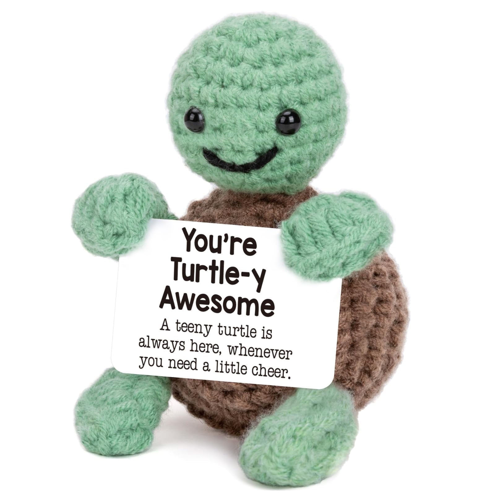 Harjon Mini Cute Turtle Gifts, Handmade Crochet Animal Decor ...