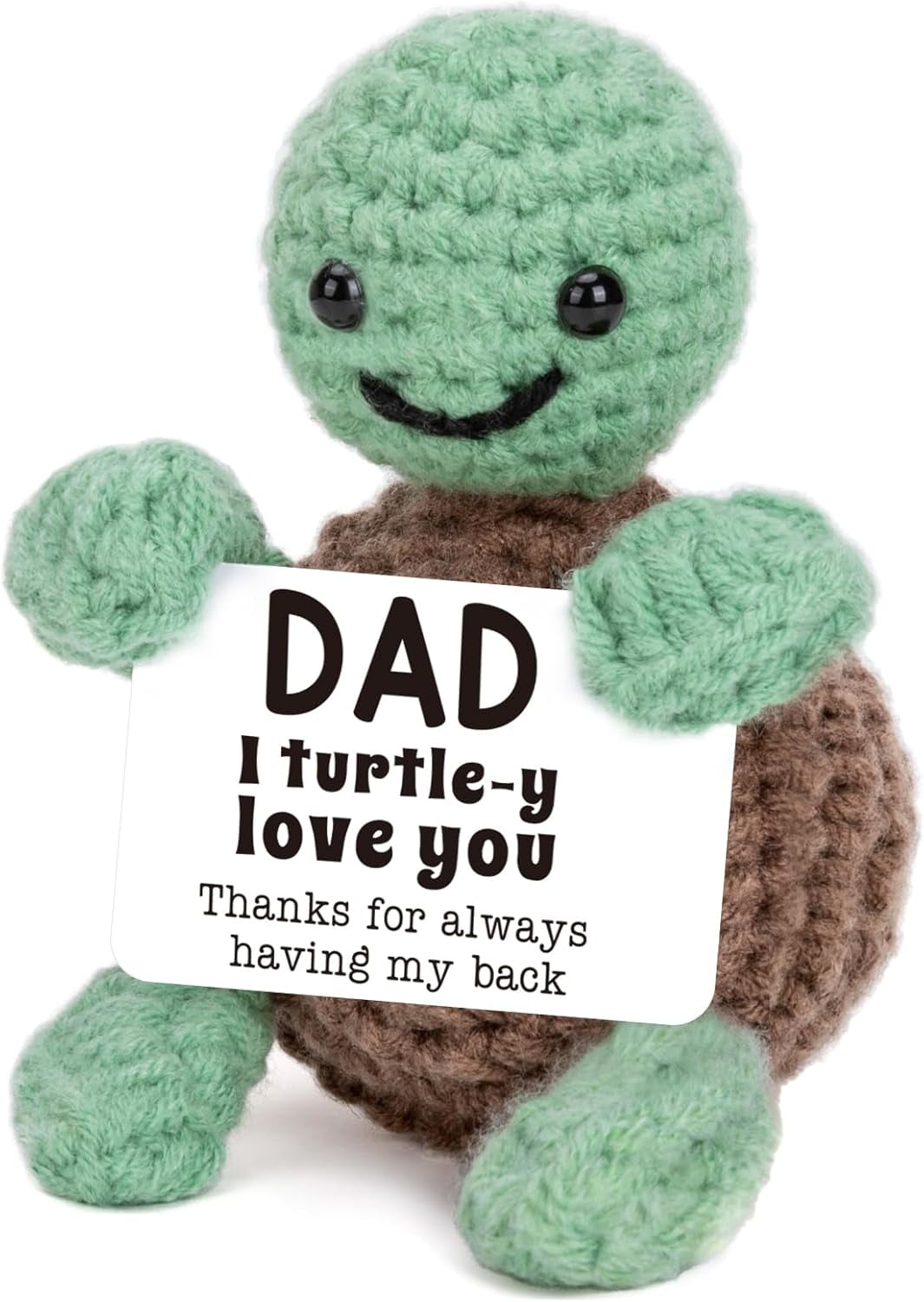 Mini Funny Turtle Dad Gifts from Daughter Son Wife, Birthday Gifts for ...
