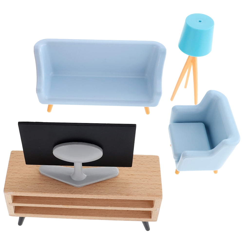 Mini Furniture Set Decor Doll House for Miniature Decoration Model ...