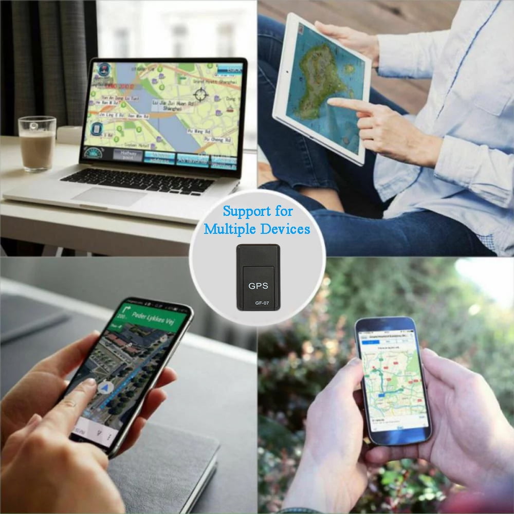 Mini GPS Tracker, Hidden Magnetic Mini GPS Locator Real-time Anti-Theft GPS Tracking Device with ...