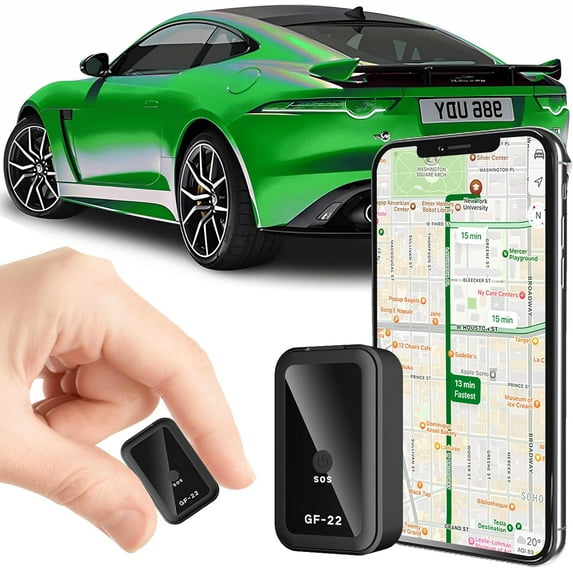 Mini GPS Tracker No Monthly Fee Real Time Magnetic GPS Tracking Device ...