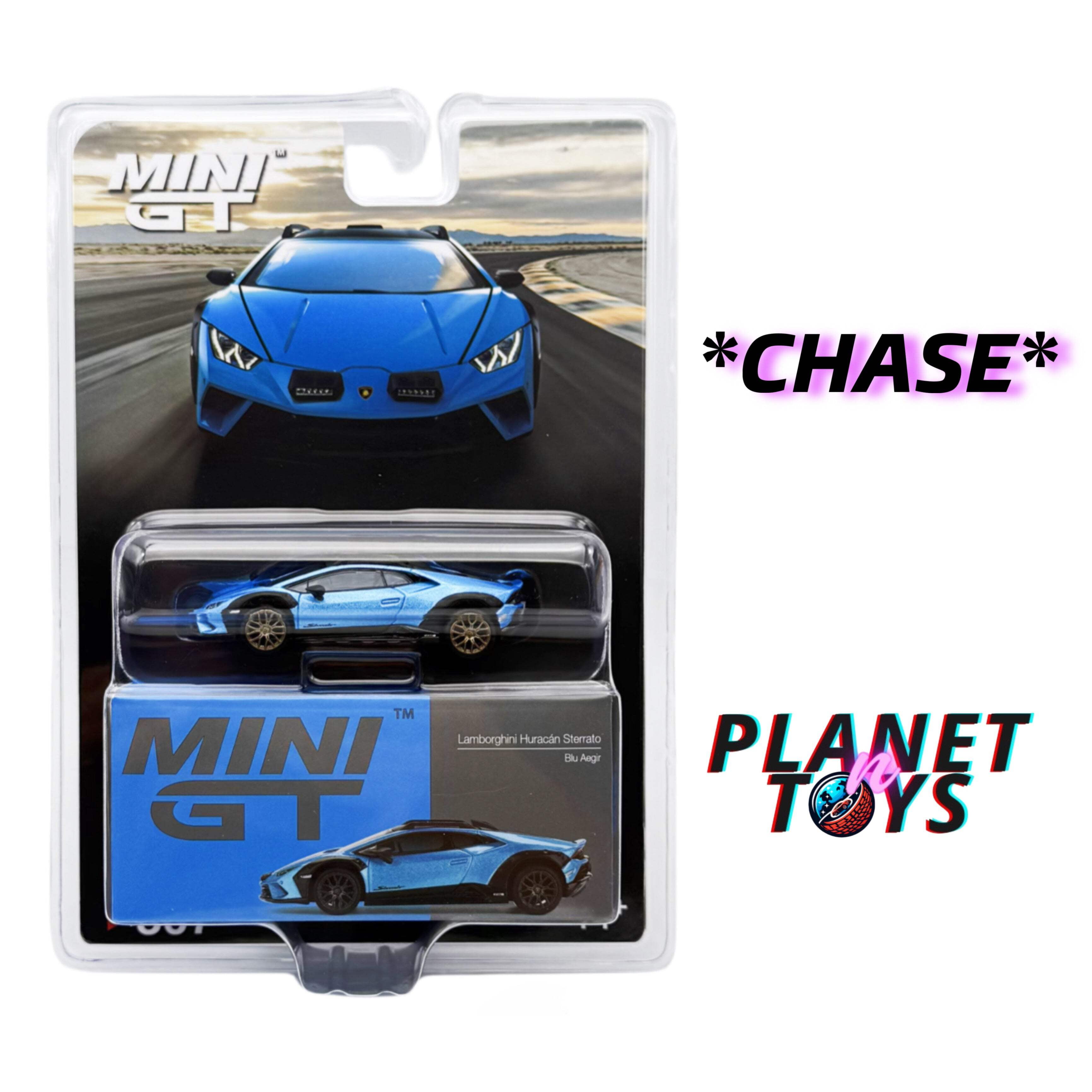 Mini GT 1:64 Lamborghini Huracán Sterrato Blue Aegir #807 - Walmart.com