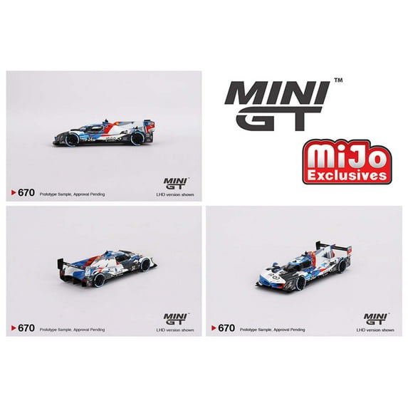 Mini GT BMW M Hybrid V8 GTP #24 M Team RLL 2023 IMSA Daytona 24 Hours ...