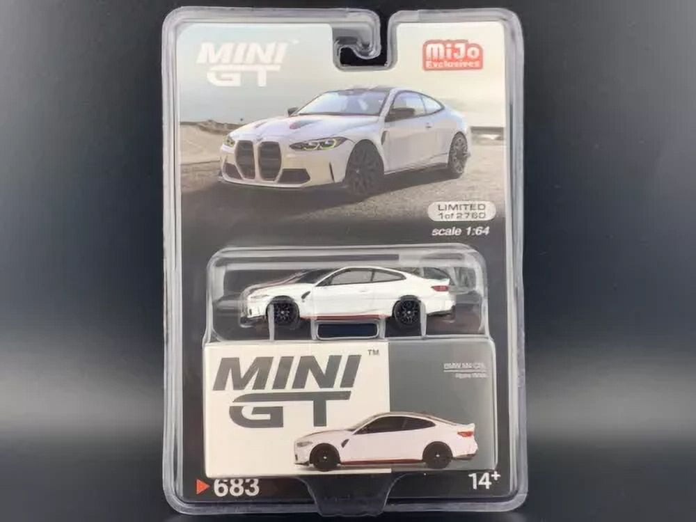 Dronehint.com Mini GT BMW M4 CSL Alpine White MGT00683 1/64 - Walmart.com