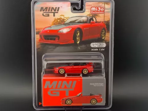 Mini GT Honda S2000 AP2 Mugen New Formula Red MGT00367 1/64 - Walmart.com