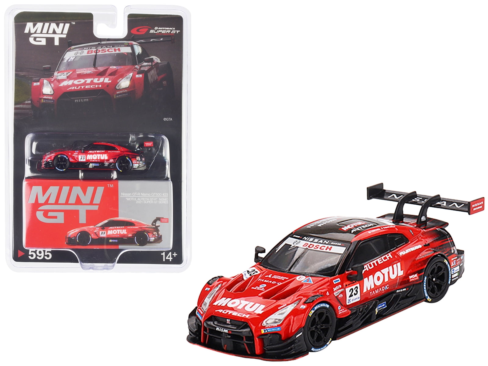 Mini GT Japan Exclusive Super GT Nissan GT-R NISMO GT500 2021 Motul ...