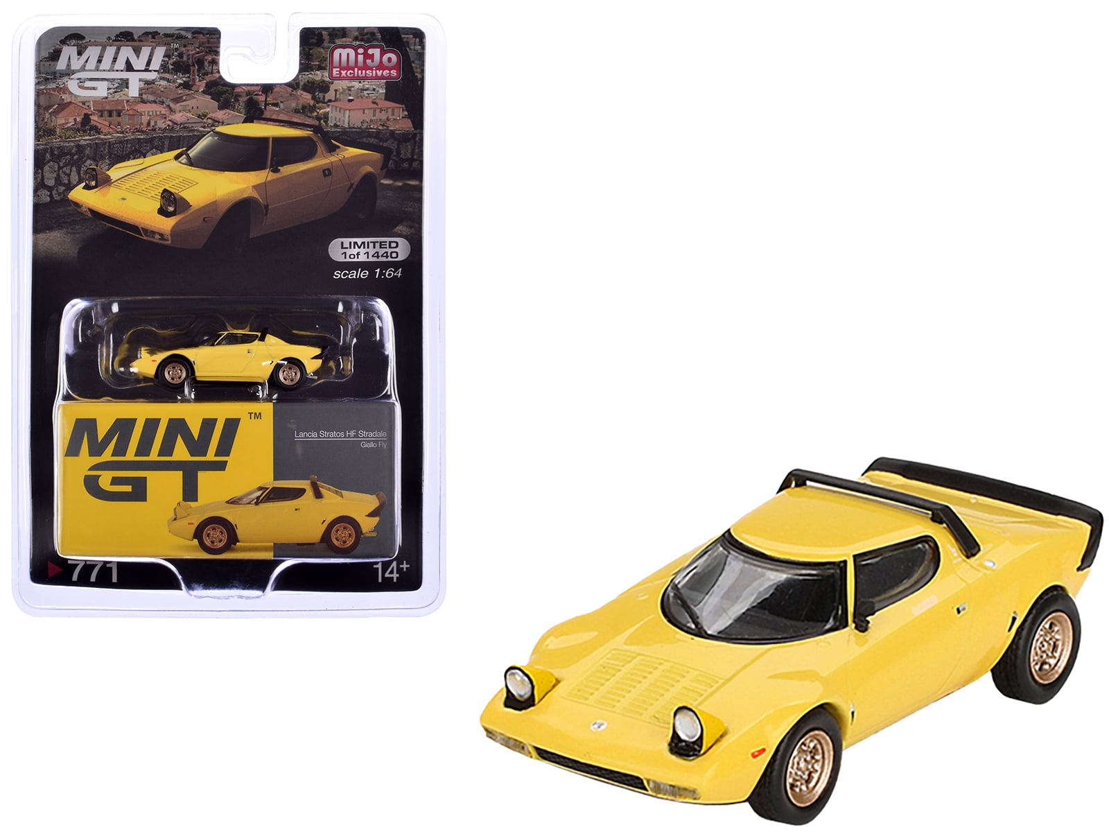 Lancia Stratos HF Stradale Giallo Fly Yellow Limited Edition to 1440 ...