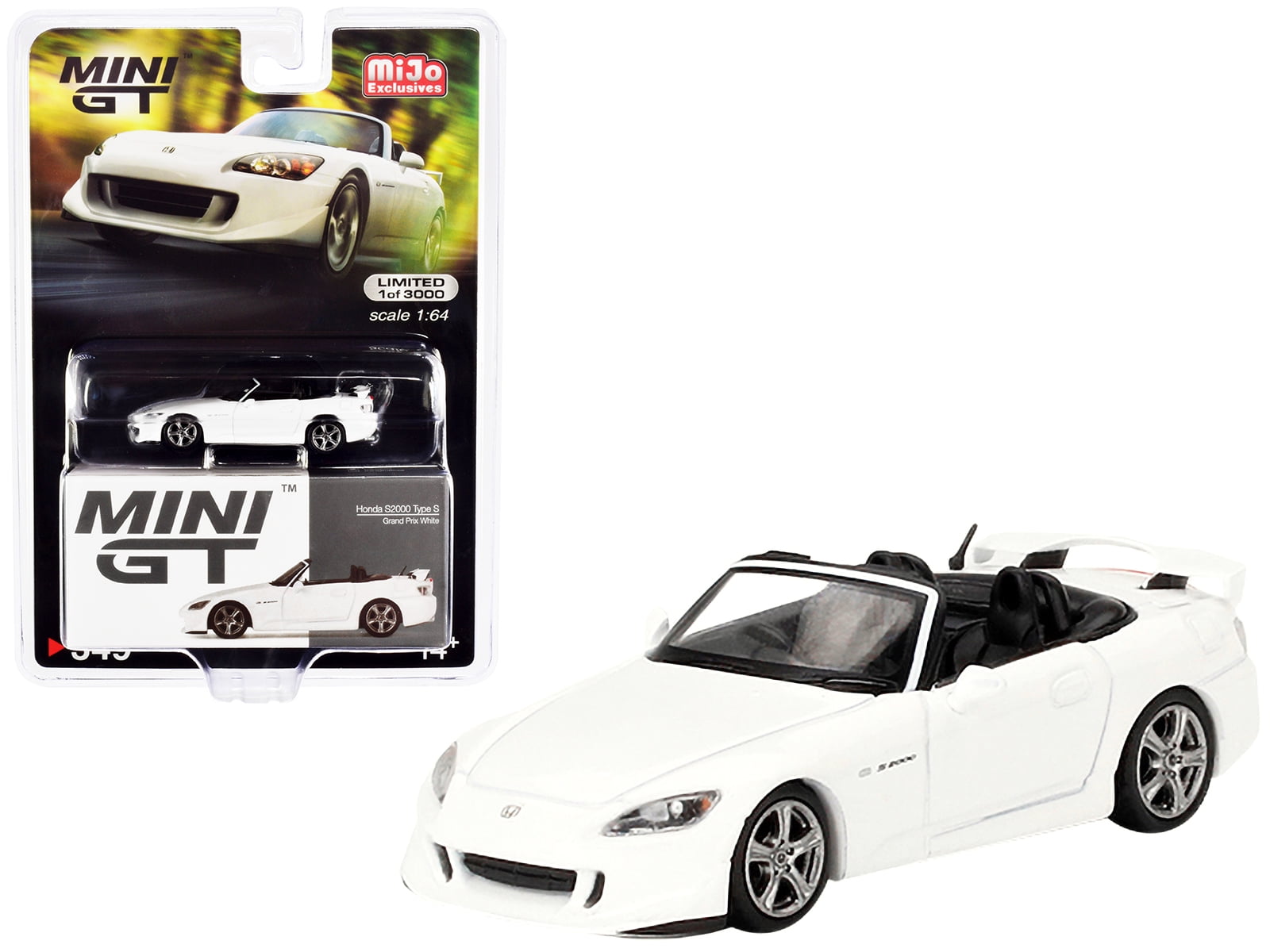 Mini GT MiJo Exclusive Honda S2000 Type S Grand Prix White - Chase ...