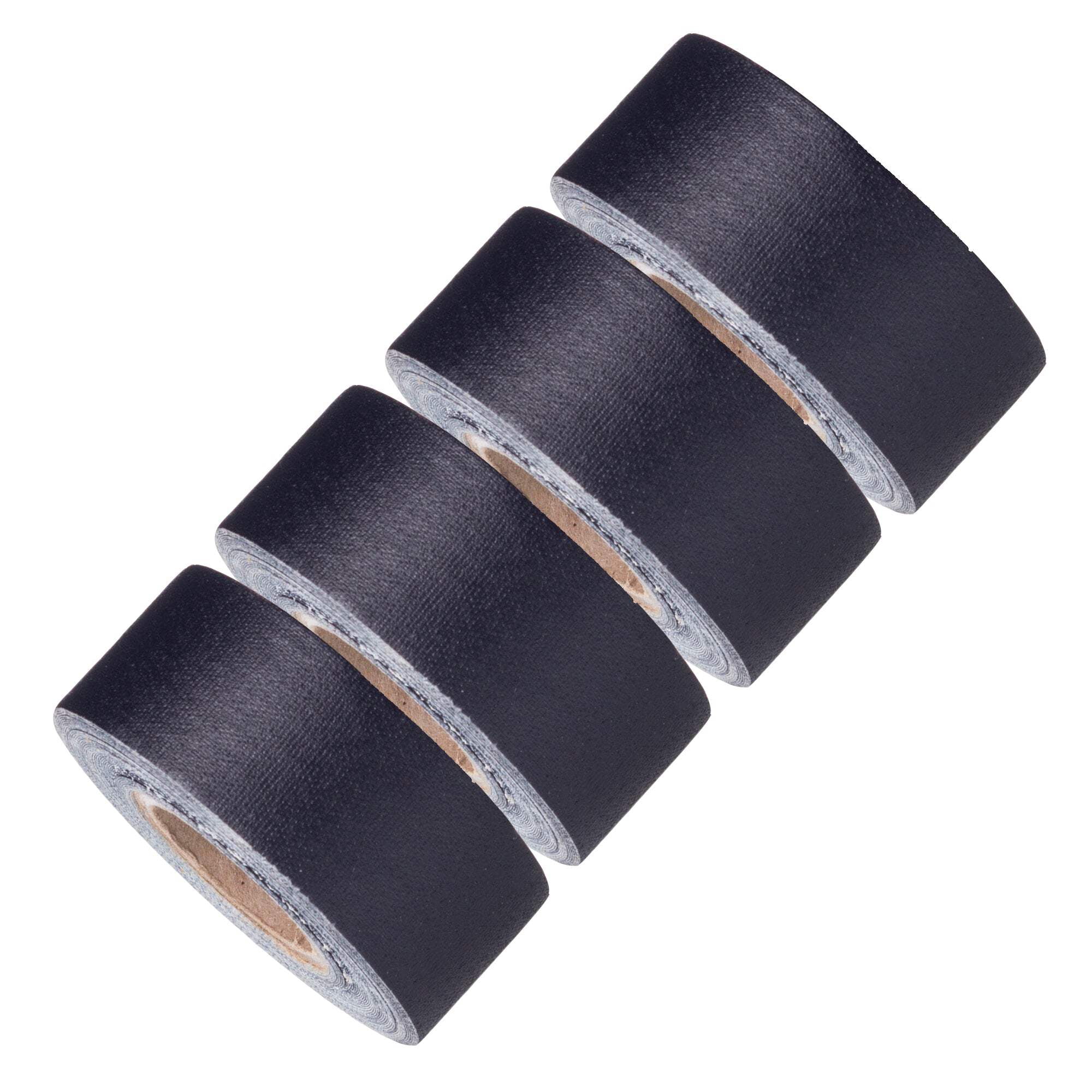 Mini Gaffer Tape Rolls by GafferPower 1 inch x 8yards - Pack of 4 Black ...