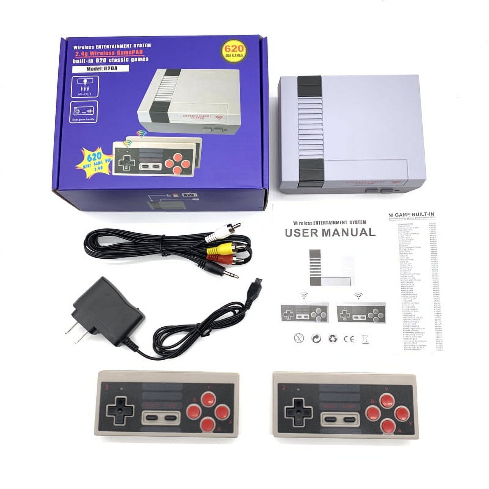 Mini Game Console Childhood Video Game Consoles Built-in 620 Games with ...