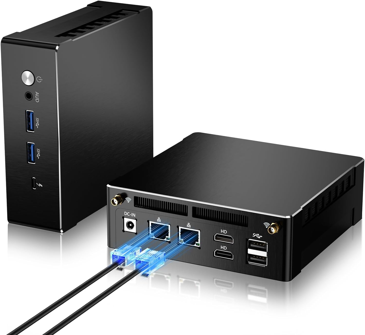 Mini Gaming PC, AMD Ryzen 9 7940HS (up to 5.2GHz) Radeon 780M Graphics ...