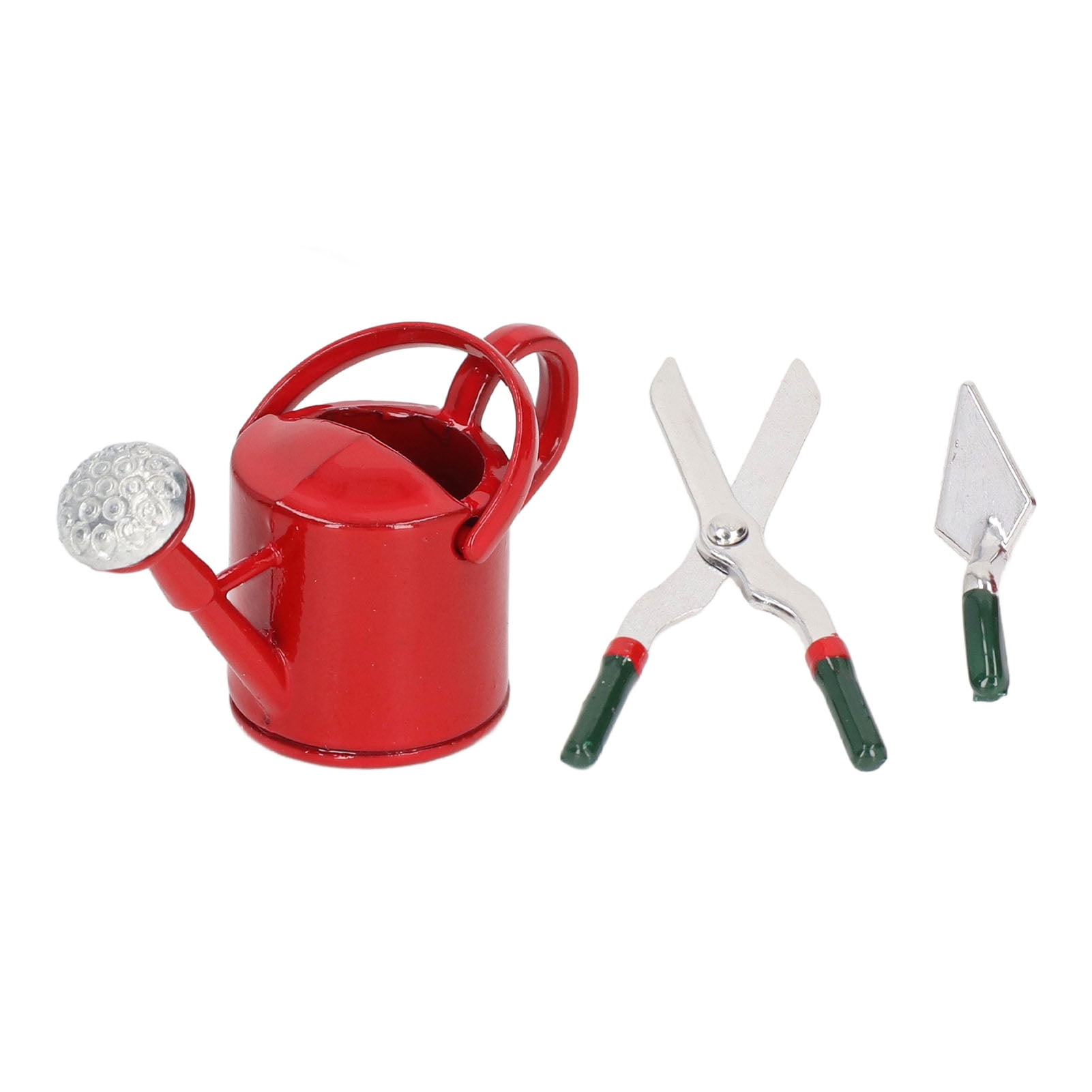 Mini Garden Tool 1:12 Watering Can Spade Scissors Alloy Mini Gardening ...