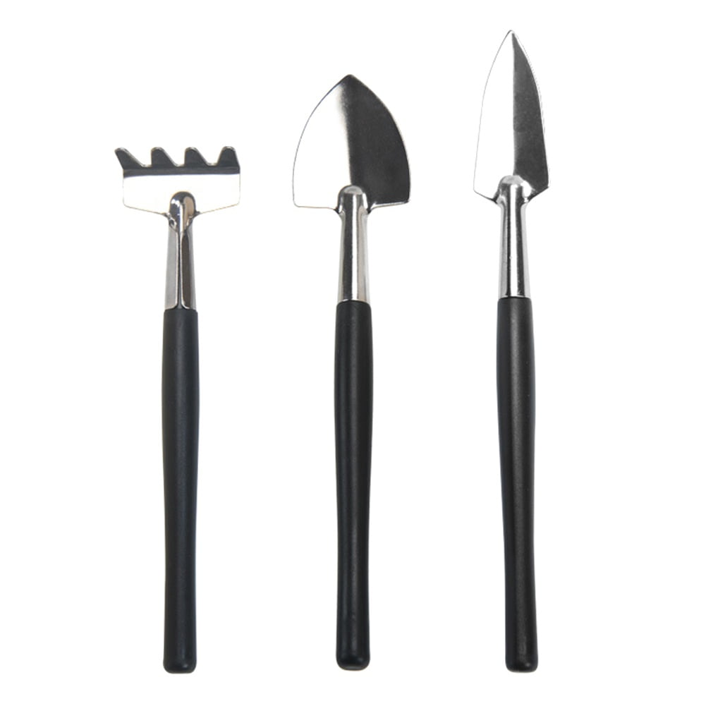 Mini Garden Tool Set 3 Pcs Hand Planting Tools Small Shovel/Rake/Spade ...