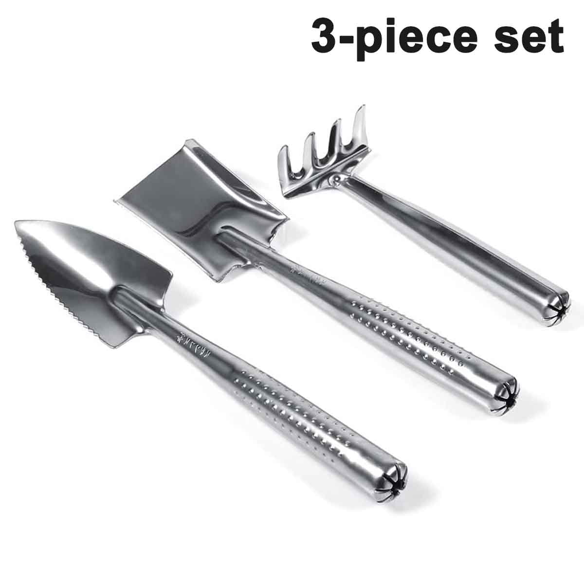 Mini Garden Tool Set 3 Pcs Hand Planting Tools Small Shovel/Rake/Spade ...