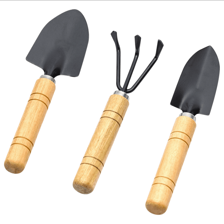 Mini Garden Tools - Indoor Plant Tools - 3 Piece Garden Tool Set Small ...