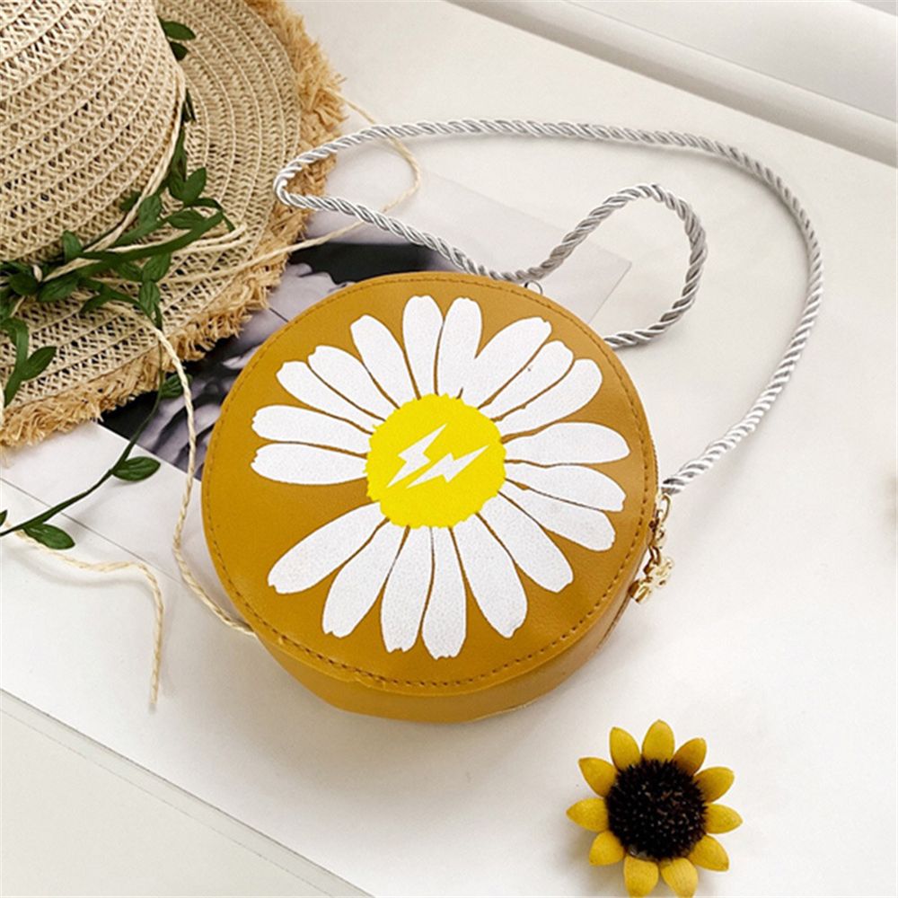 Mini Girl Coin Purse Small Daisy Novelty Children Small Bags Shoulder ...