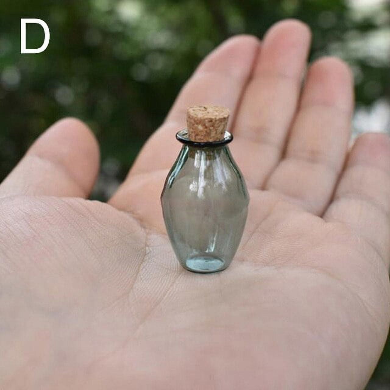Mini Glass Bottles Cork Stopper Small Empty Glass Bottle With Cork ...