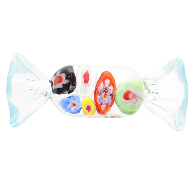 Mini Glass Candy Tabletop Ornament Mini Glass Craft Desktop Candy Decor ...