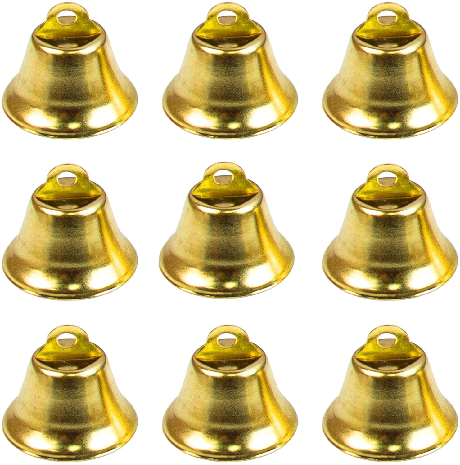 , Mini Gold Liberty Jingle Bells for Craft Making Wind Chimes and Favor ...