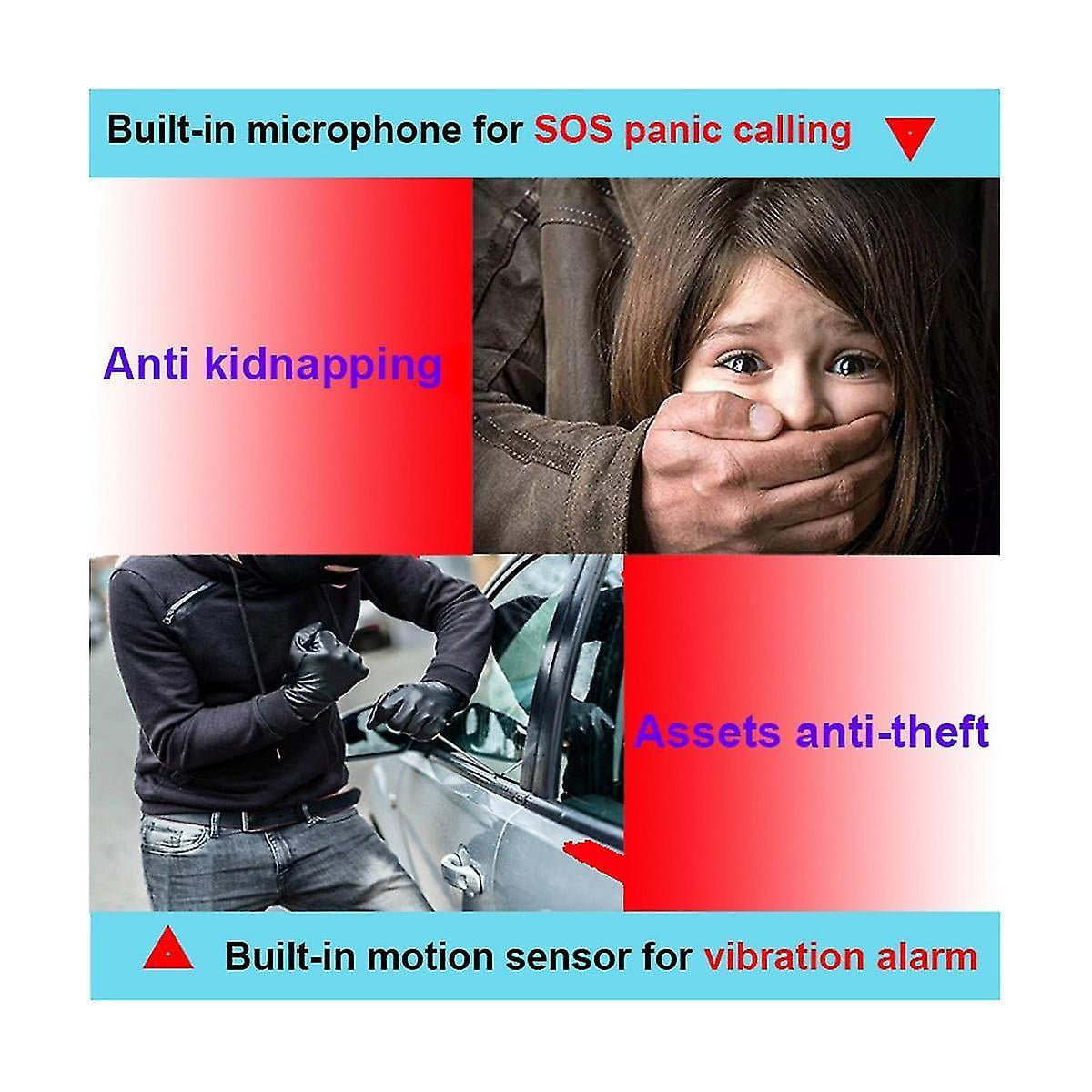 Mini Gps Tracker Child Olders Gps Tracking Device without Fee Security ...