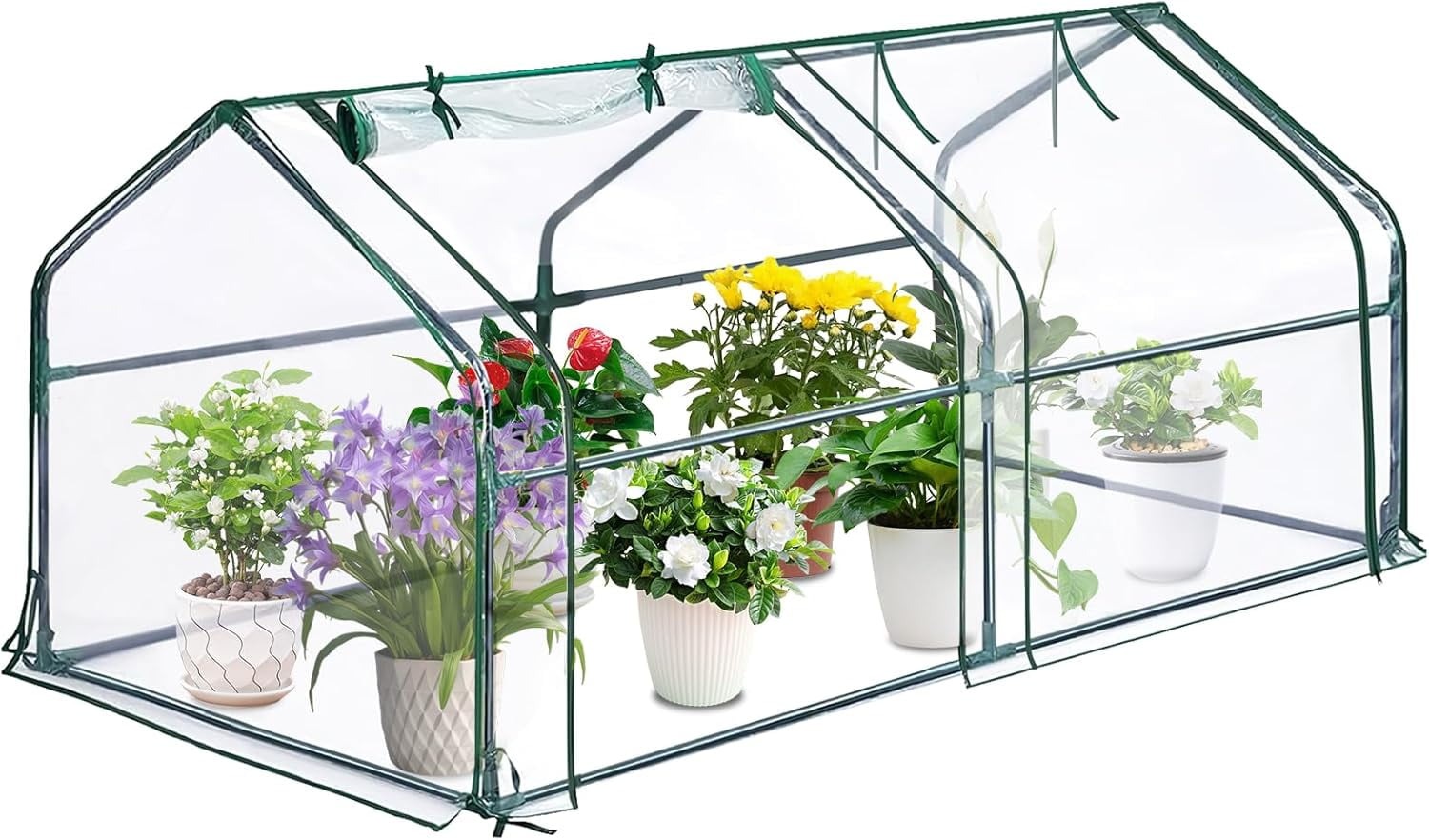 Mini Greenhouse for Indoor Outdoor,Small Plastic Plant Green House ...