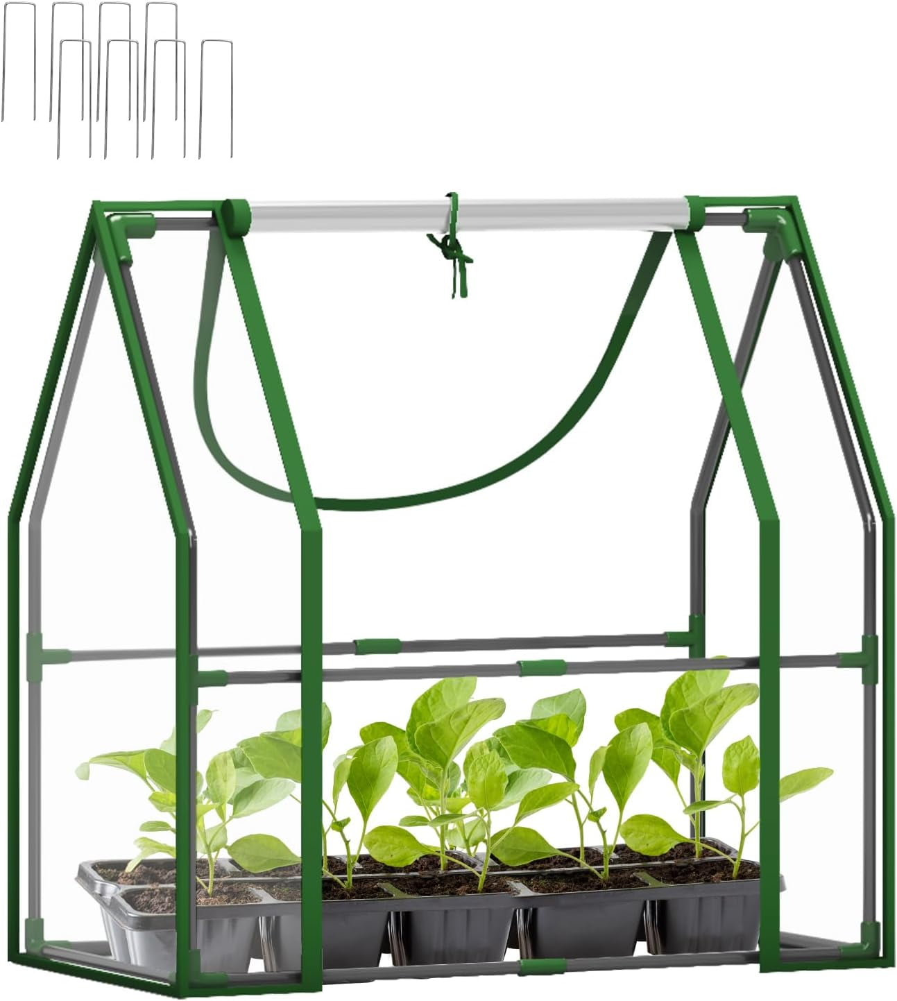 Mini Greenhouse for Outdoors Indoor, Small Greenhouse with Innovative ...