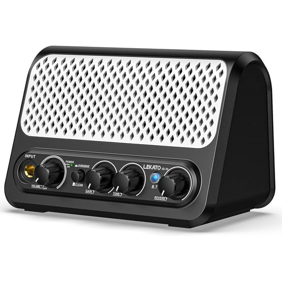 Mini Guitar Amp, 10W Portable Electric Guitar Amplifier with Clean ...