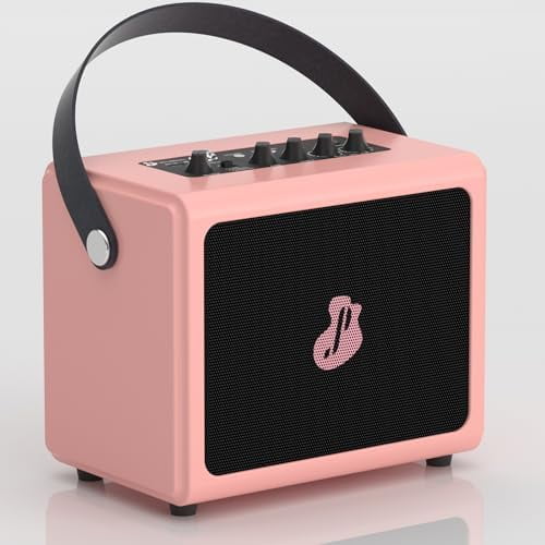 Mini Guitar Amp, Portable Bluetooth Electric Guitar Bass Amplifier ...