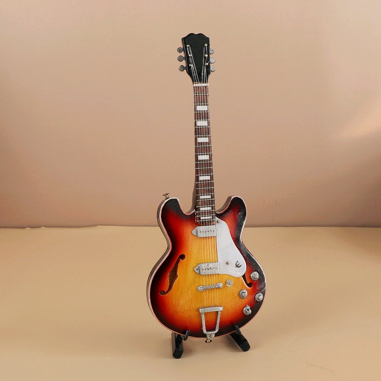 Mini Guitar Miniature Model Electric Bass Electric Guitar Model ...