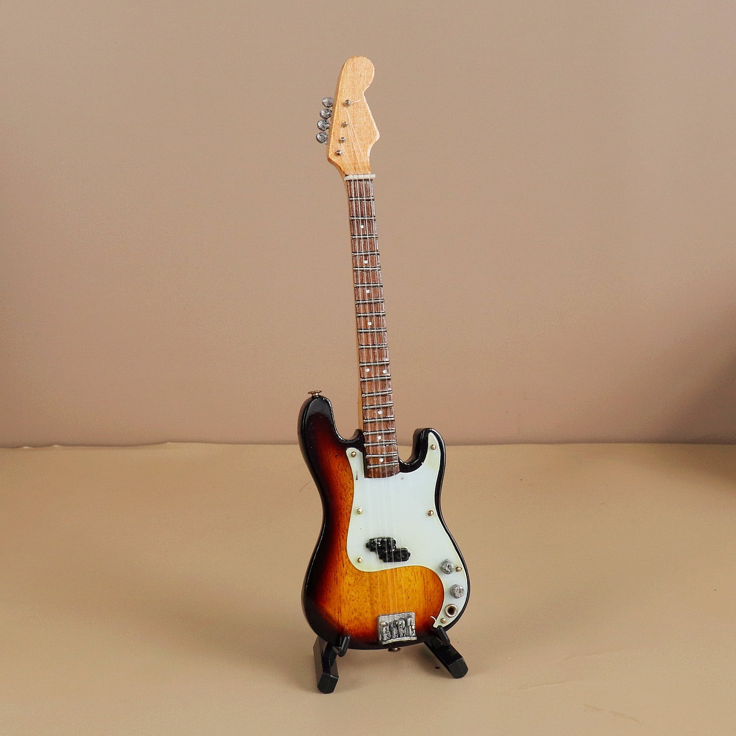 Mini Guitar Miniature Model Electric Bass Electric Guitar Model ...