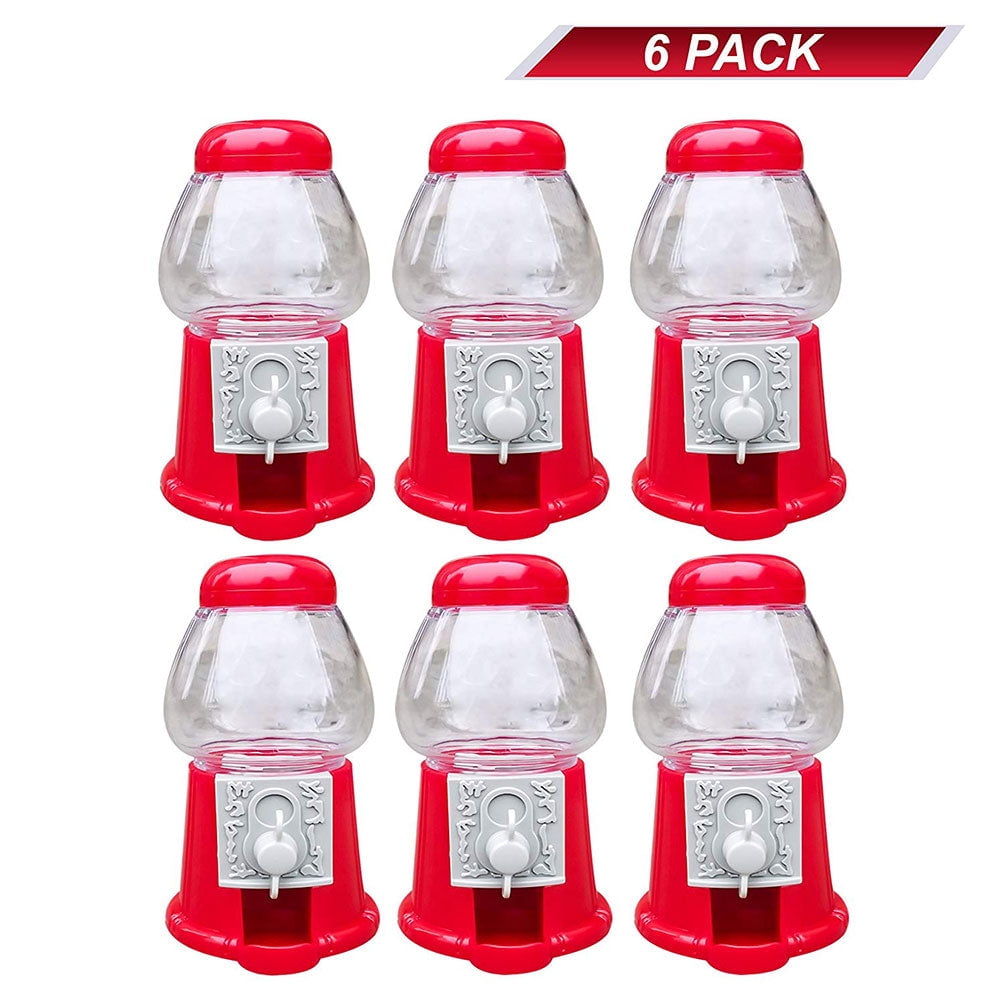 Mini Gumball Machines 12 Pack Small - Walmart.com