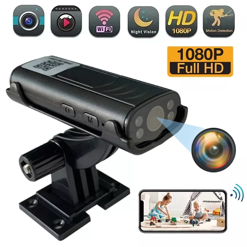 Mini HD 1080P Sports Camera DVR Motor Bike Motor Cycle Action Helmet ...