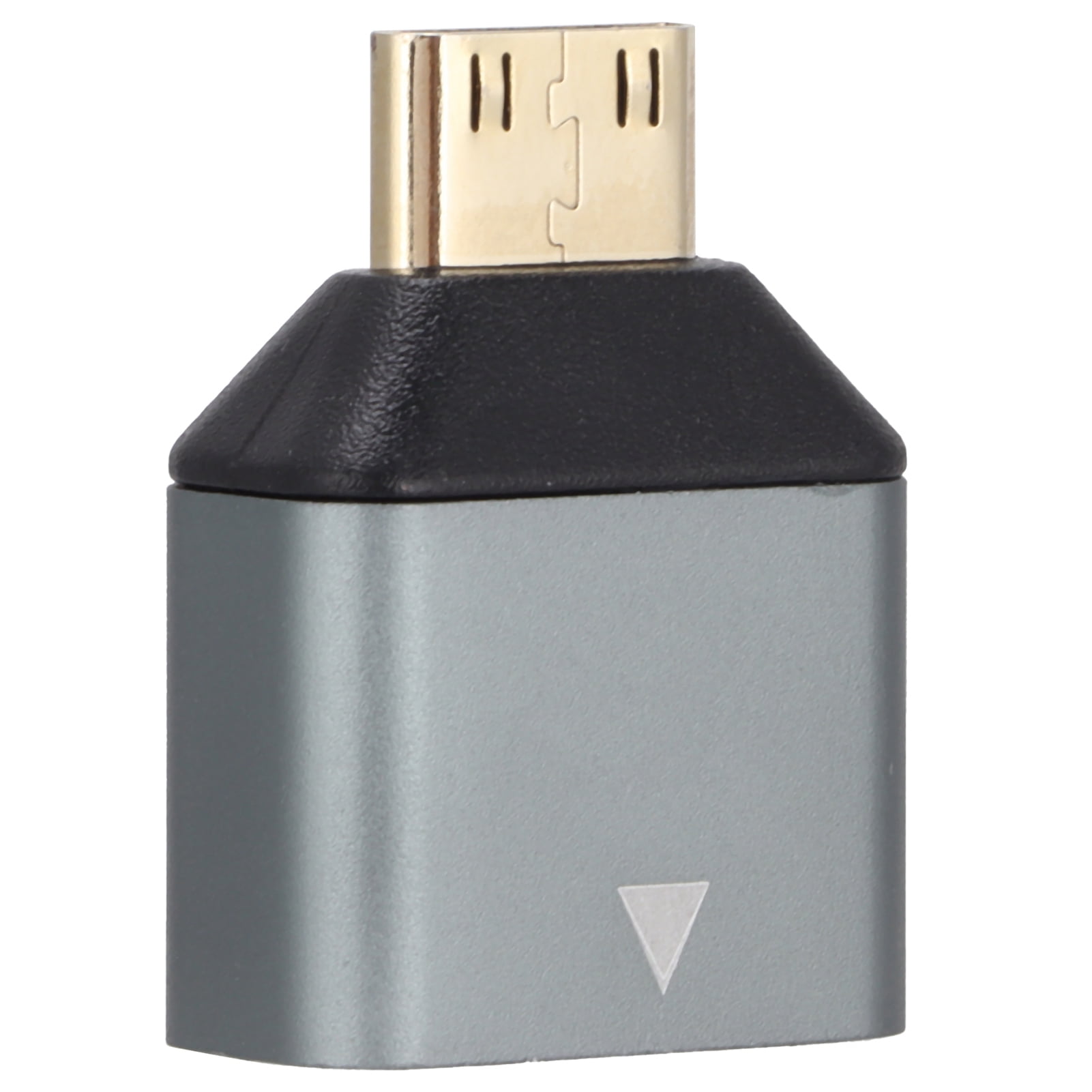 Mini HD Multimedia Interface Adapter Mini Male to Female Aluminum Alloy ...