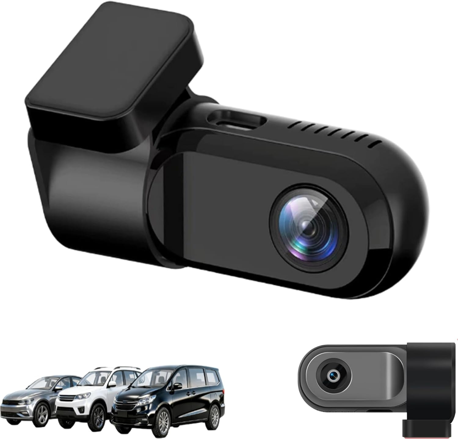 Mini HD Night Vision Dash Cam, Hidden Recorder for Car, Ultra HD Dash ...