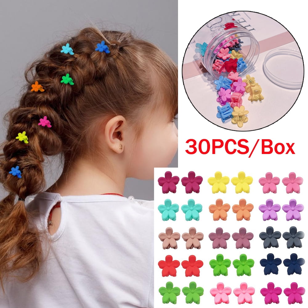 Mini Hair Claw Clips for Girls and Women, 30PCS Small Hair Clips Pins ...