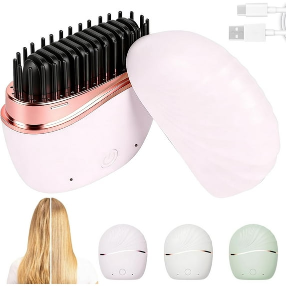 Mini Hair Straightener,Cordless&Rechargeable Portable Hair Straightener ...