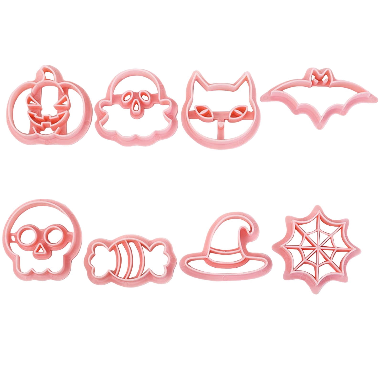 Mini Halloween Cookie Cutters, One-touch Molding 3D Ghost Raised Design ...