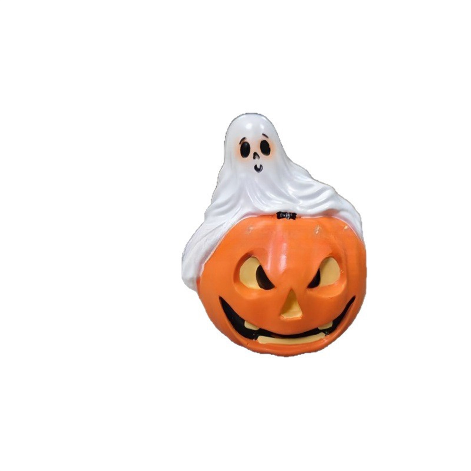 Mini Halloween Ghost Figurines - Set of Cute Resin Ghosts Sitting on ...